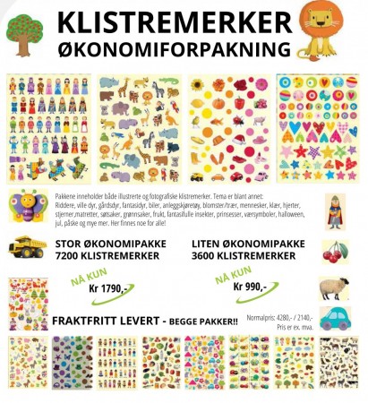 Klistremerker | Inspirica AS