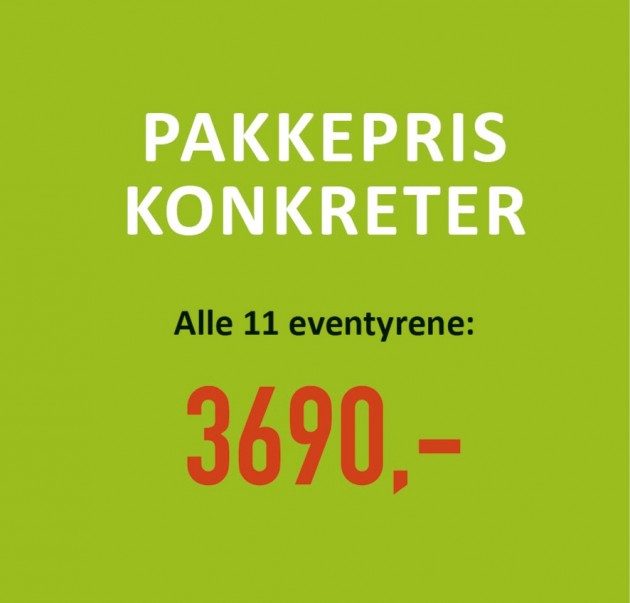 Pakkepris - Alle konkreter | Inspirica AS